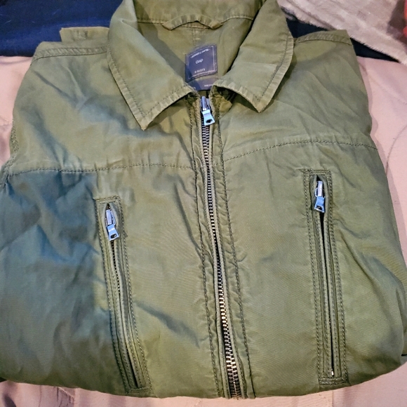 GAP | Jackets & Coats | Gap Womans Size Small Army Green Lgt Weight Field Jacket | Poshmark